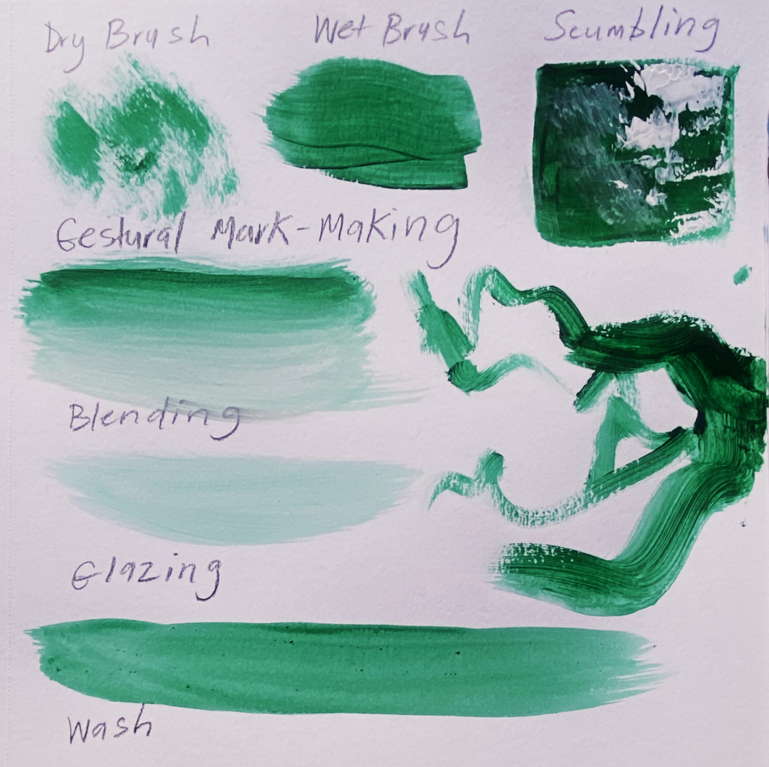 11 Easy Painting Techniques - santafepaintingworkshops.com