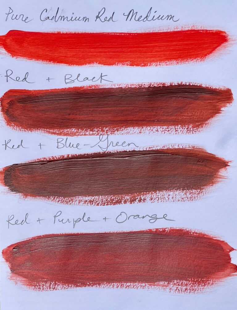 How to Mix Maroon - santafepaintingworkshops.com